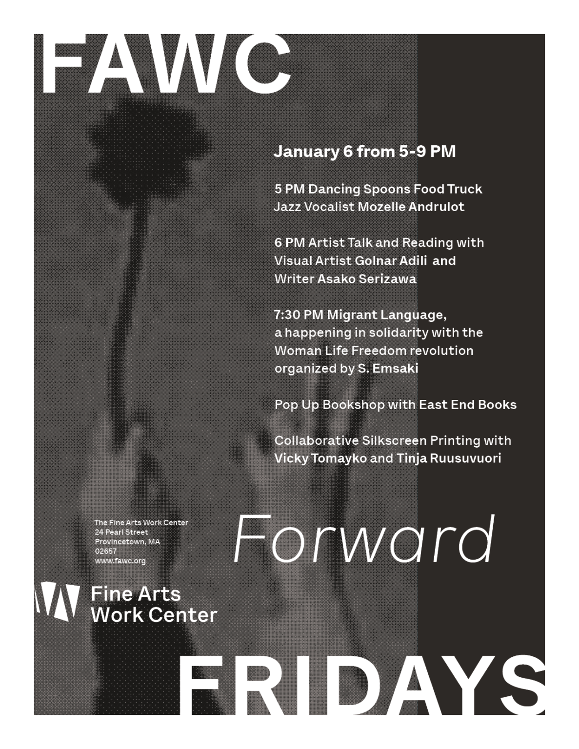 FAWC Friday: Forward - FINE ARTS WORK CENTER in Provincetown